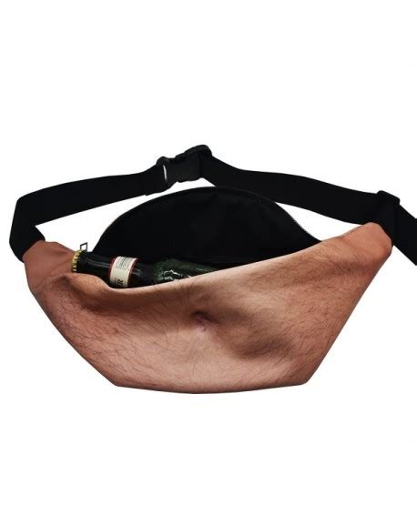 Beer Belly Bag Dad Bag Funny Fake Gut Fanny Pack Instant Dad Bod