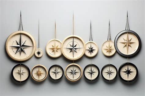 premium vector close up of an antique silver clock face with moon