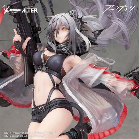 「アークナイツ」の“シュヴァルツ”が昇進2の姿でフィギュア化に。限定特典としてアクリルストラップも