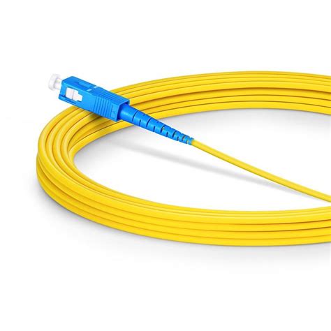 Vintage Statement Jewelry 7m Singlemode Simplex Fiber Optic Cable Sc