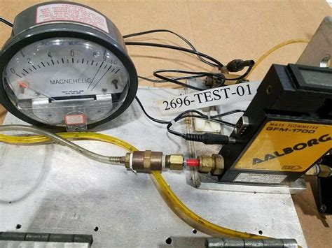 Used Aalborg Mass Flow Meter Gfm 1700 Gas Test Flow Gauge For Sale In Providence Rhode Island