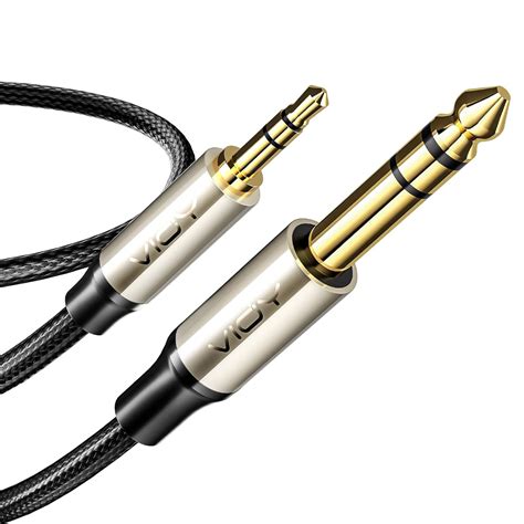 35mm To 635mm Trs Stereo Audio Jack Cable Vioy 35mm 18″ Male Mini