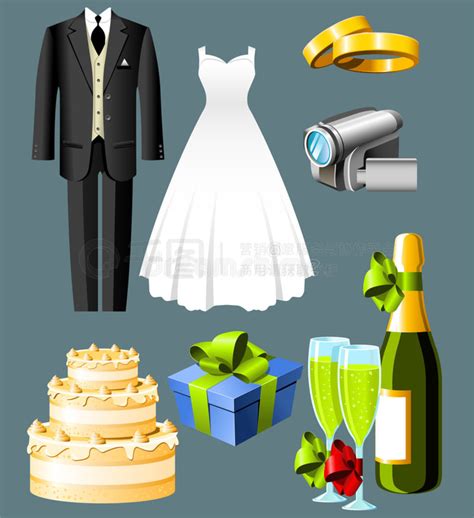 婚礼免抠元素 婚礼图标 婚礼图标图片免费下载 5131841495 千图网pro