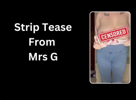 Mrmrsgypsy Milf Wife Strip Tease Manyvids