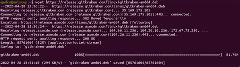 Gitkraken установка на Ubuntu 20 04 Руководство