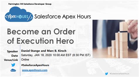 Become An Order Of Execution Hero Apex Hours