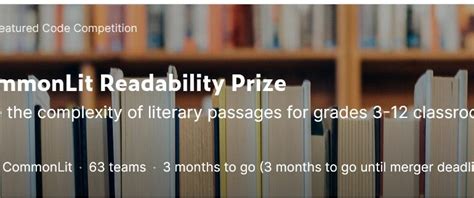 Commonlit Readability Prize Resources Ilmu Pengetahuan Teknologi