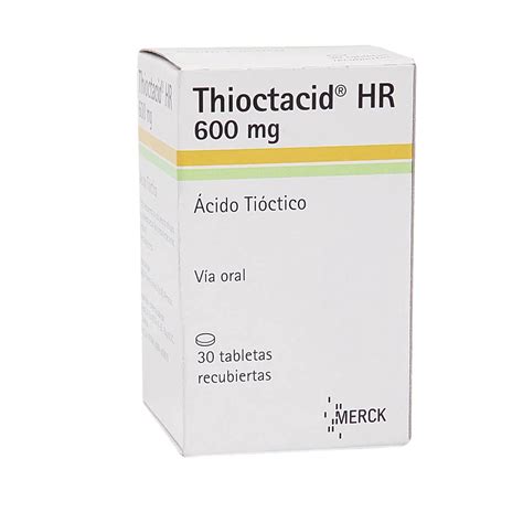 Thioctacid R 600mg 30 Tabletas