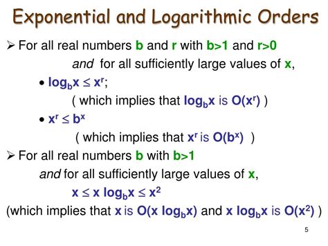 ppt efficiency of algorithms logarithmic orders binary search