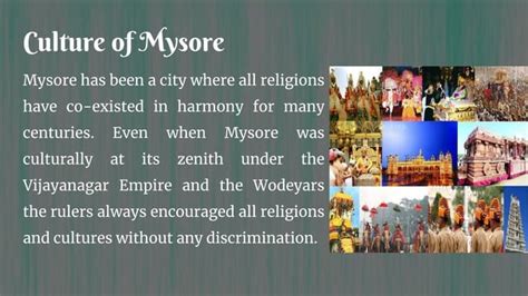 Mysore City Ppt Pdf