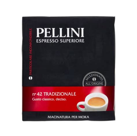 Pellini Espresso Superiore Gusto Classico Ground Coffee 250g Made In