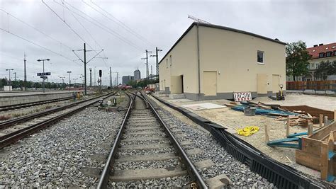 Stellwerk am Münchner Ostbahnhof wird ein Jahr später fertig Abendzeitung München