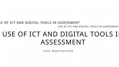Use If Ict Indigital Assessment021440pptx