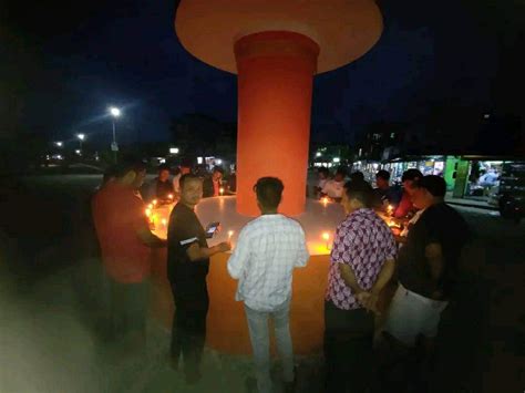 कचनकवलमा नेविसंघद्दारा दिप प्रज्वलन हल्दिबारी डटकम