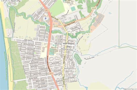 Half Moon Bay United States Map Latitude And Longitude Where Is Half