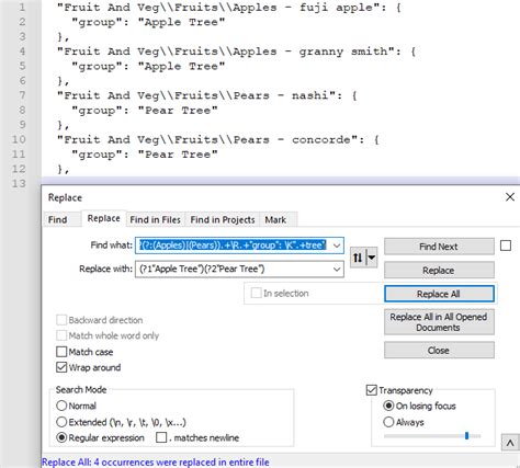 Json If A Line Contains X How Do I Replace The Next Line With Y Stack Overflow