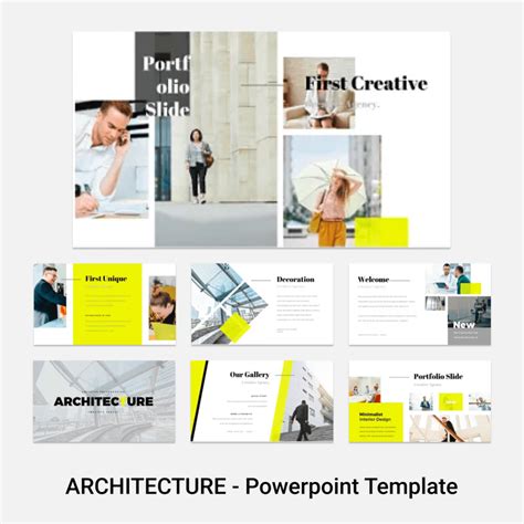 Architecture Powerpoint Template MasterBundles