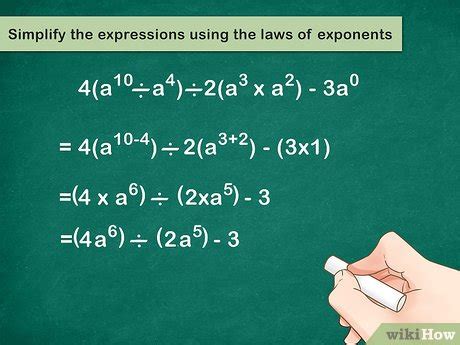 How To Solve Algebraic Problems With Exponents Steps
