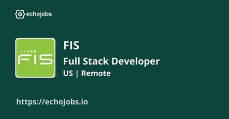 Fis Is Hiring Full Stack Developer Usd 75k 123k Us Remote Gatsby Graphql Mysql Postgresql Git