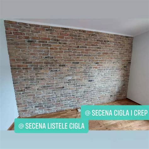 Dekorativna Prirodna Cigla Stara Cigla Sečena Cigla