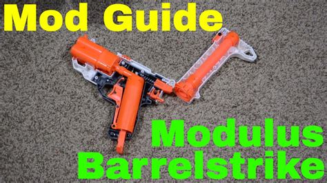 Mod Guide Nerf Modulus Barrelstrike Super Easy Mod Youtube