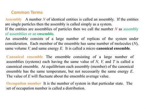 Introduction Statistical Thermodynamics Pptx