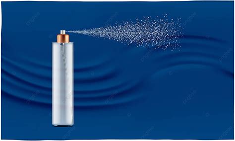 Illustration Of Deodorant Mockup On Abstract Backdrop Work Deodorant