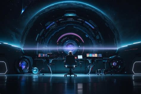 Premium Ai Image Ai Enhanced Cosmic Artistic Synthesis Lab