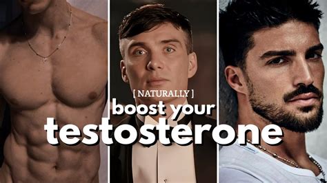 How To Boost Testosterone Naturally Youtube