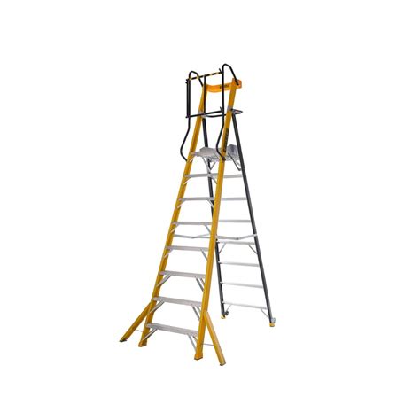 Glass Fibre Podium Steps Insulate 8 Treads H 2230 Mm Aj Products