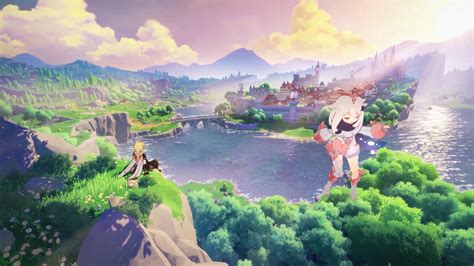 Genshin Impact With Paimon Bgm 4k 60fps Archives Live Wallpaper