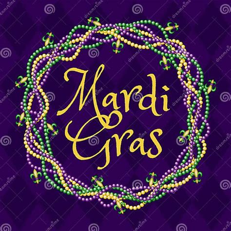 Fondo De La Púrpura De Los Gras De Mardy Stock De Ilustración Ilustración De Festivo Desfile