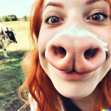 Redhead With Large Cow Nose By Nosetf On Deviantart