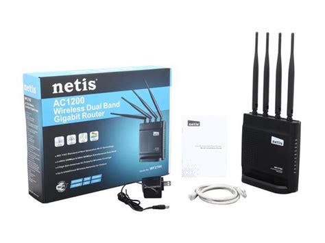 NETIS WF2780 AC1200 Wireless Dual Band Gigabit Router - Newegg.com