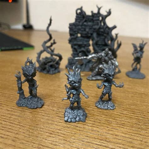 3d Printable Set Of Sprites And Companion By Alexander Buryak