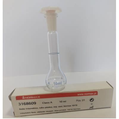 Matraz Volumetrico Clase A Aforado De 10 Ml Matraces