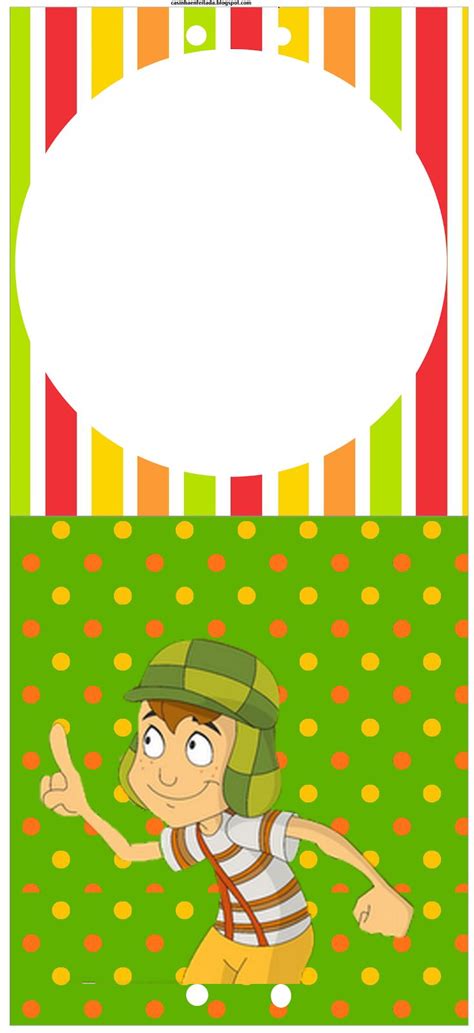 El Chavo Animado Invitaciones