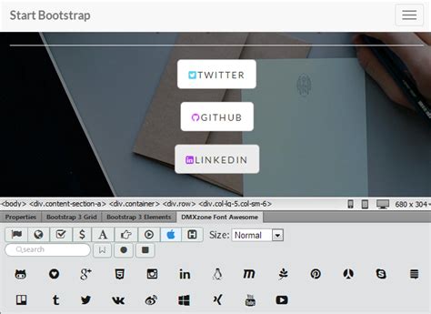 dmxzone font awesome extensions dmxzone
