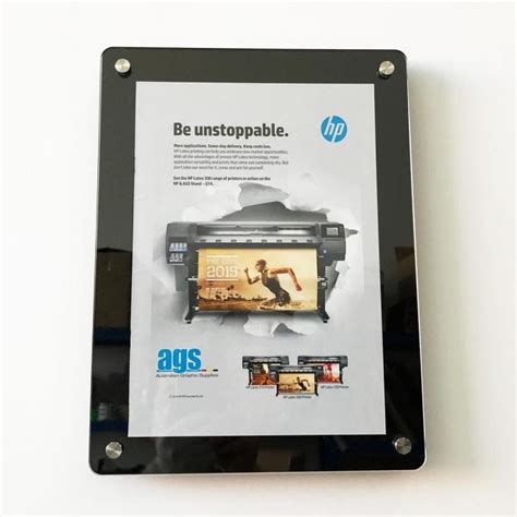 Jual Frame Poster Acrylic A4 Frame Piagam Sertifikat Photo