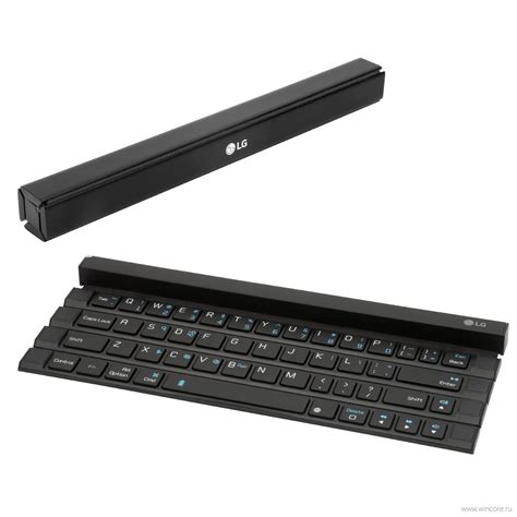 LG Rolly Keyboard — складная клавиатура для планшетов и смартфонов