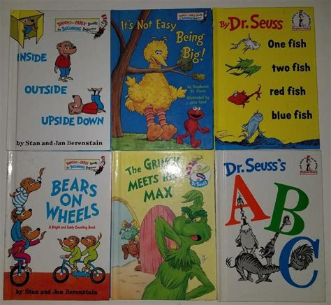 Dr Seuss Beginner Books Lot Of 30 Bright And Early Books Beginning