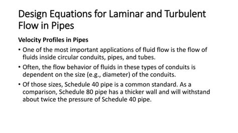 Friction Losses In Turbulent Flow Fanning Equation Pdf Physics Science