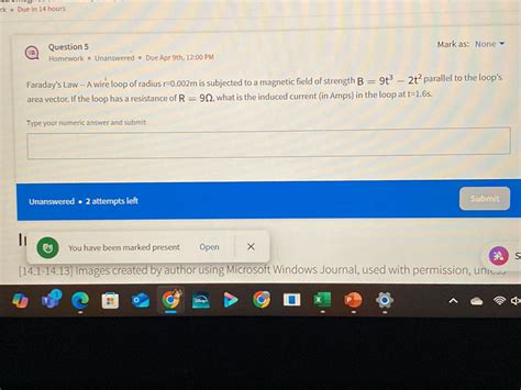 Faradays Law A Wire Loop Of Radius Studyx