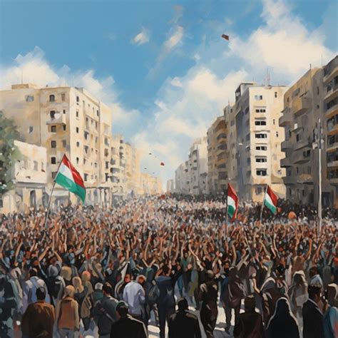 Premium Ai Image Freedom Protest