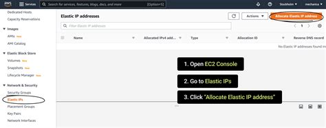 How To Set Up Elastic Ip Address On Aws