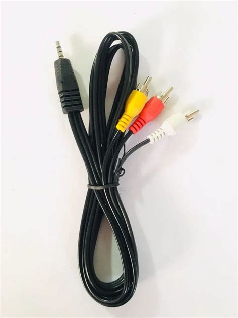Male Black Cable 15m Rca Cable For Audio At ₹ 25piece In Mumbai