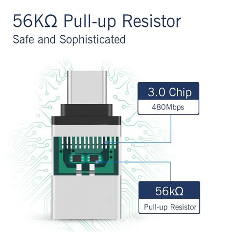 Adaptador Usb Tipo C A Usb 30 Convertidor Otg Pa Grandado