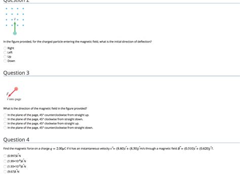 Solved In The Figure Provided For The Charged Particle Chegg