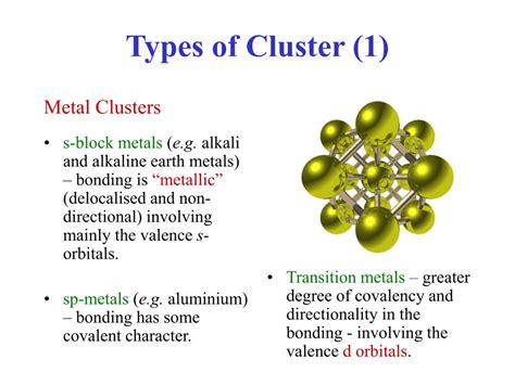 PPT Atomic Molecular Clusters Introduction PowerPoint Presentation ID
