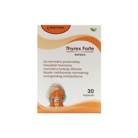Thyrex Forte 30 Kapsula Markfarm Apoteka